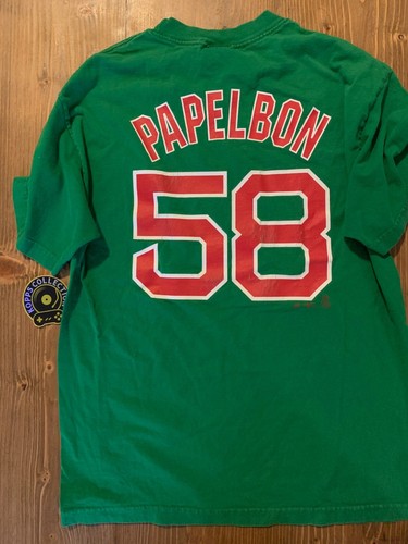 Boston Red Sox Jonathan Papelbon 58 Large T Shirt, MLB, Majestic ...