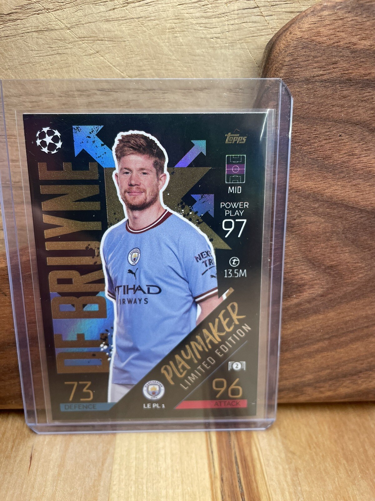 Topps Match Attax 2022/23 De Bruyne Man City Playmaker Limited Edition LE PL1 | eBay