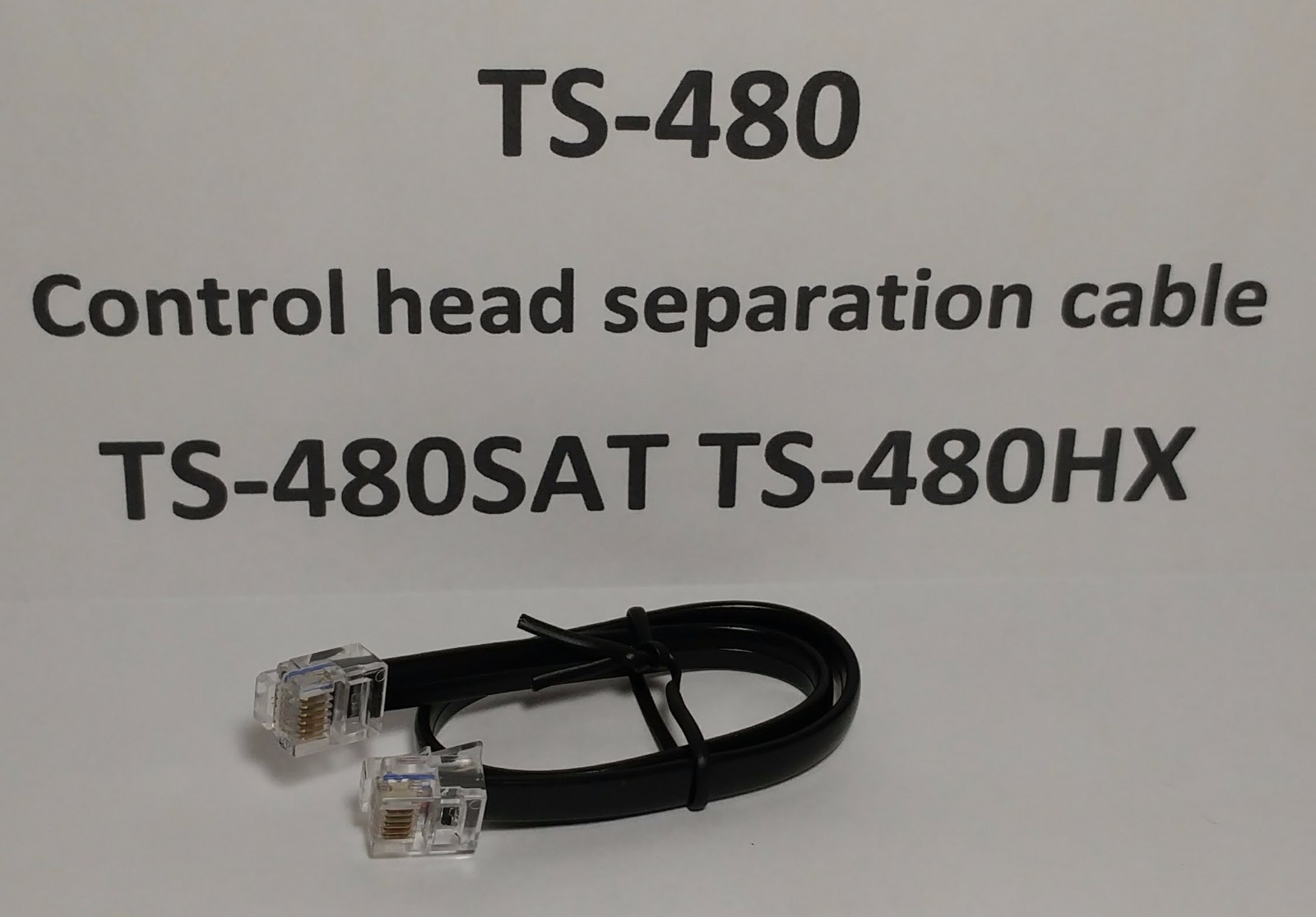 Kenwood TS-480 TS-480SAT TS-480HX Remote Head separation extension ...