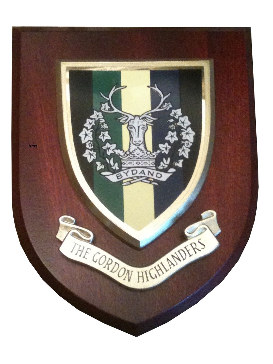 Military Wall Plaques Five Wall Plaques, 3 British Military To Include