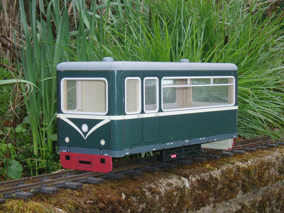 16mm SM32 or G gauge garden railway Locolines Railcar - COMPLETE KIT ...