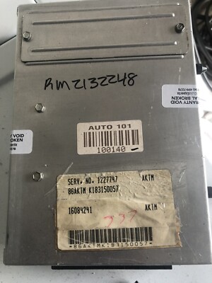 ecu ecm engine control module of 1987,1988 1989 gmc 2500 | eBay