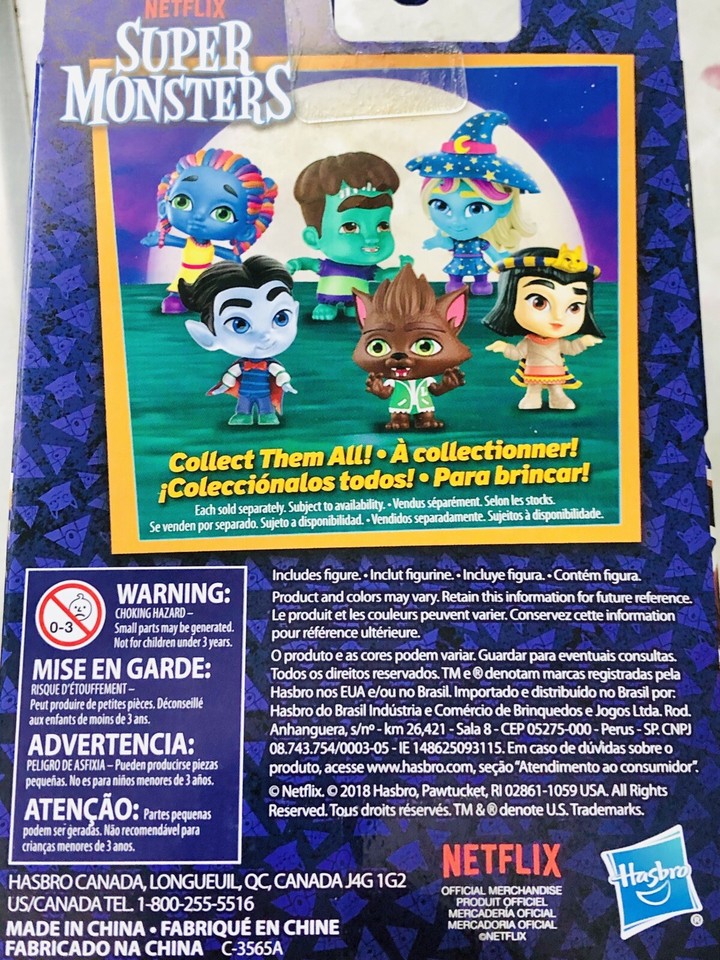 Hasbro Netflix Super Monsters Cleo Graves NEW Playskool | eBay