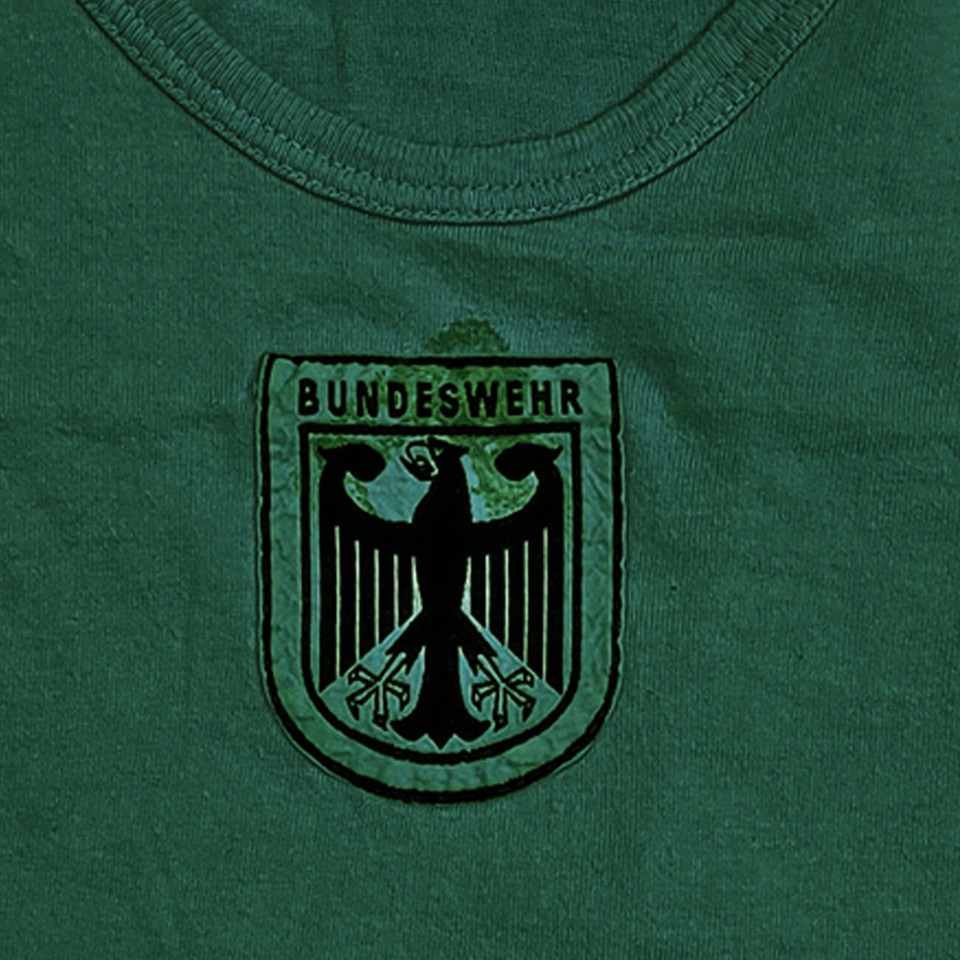 Army Vest Tank Top Original German Bundeswehr Singlet Dyed Vintage ...