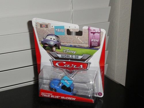 DISNEY PIXAR CARS 2014 RSN RACING SPORTS NETWORK 7/8 MATTHEW "TRUE BLUE ...