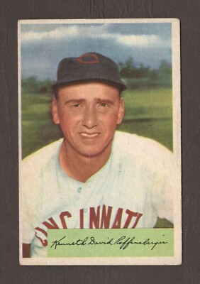 1954 Bowman Baseball Card #92 Ken Raffensberger – Cincinnati Redlegs | eBay