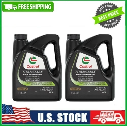 2 Pack Castrol Transmax Universal Automatic Transmission Fluid ATF/CVT ...