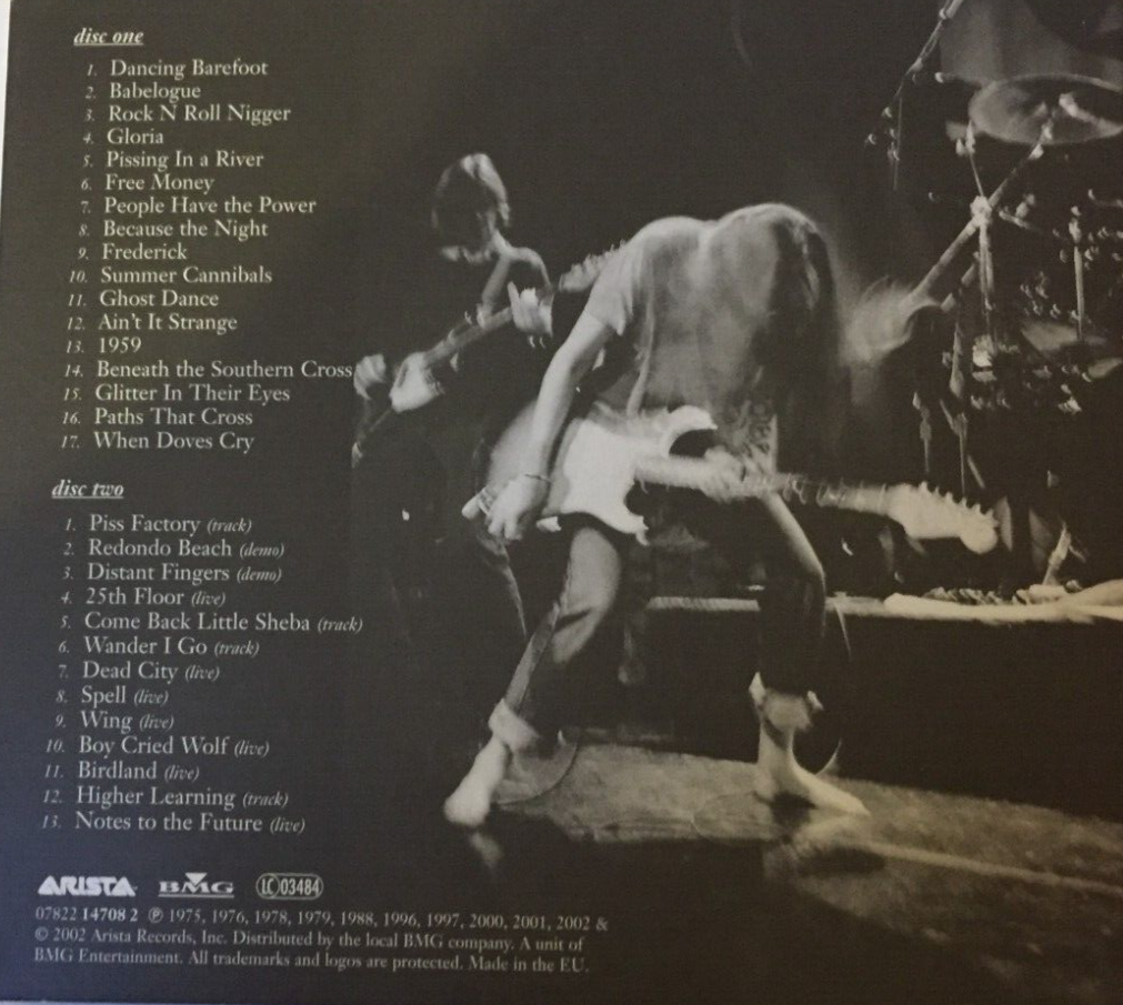 PATTI SMITH Land (1975 - 2002) DOUBLE CD ALBUM | eBay UK