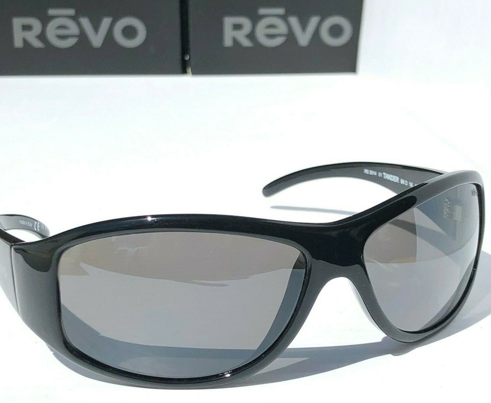 NEW* REVO TANDER Black w POLARIZED Gray Graphite Sunglass 5014 01 GY | eBay
