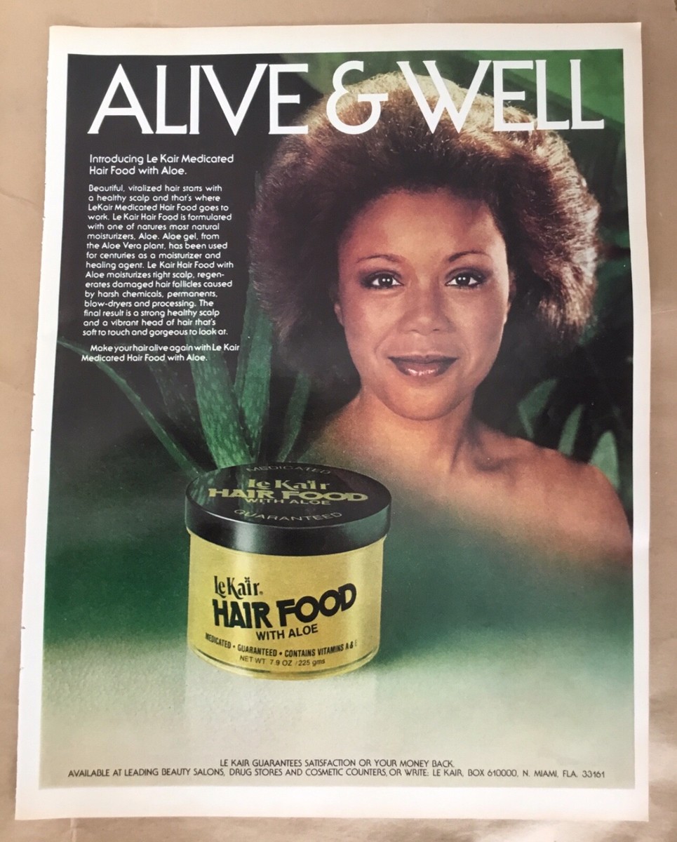 Hair Product Advertisements