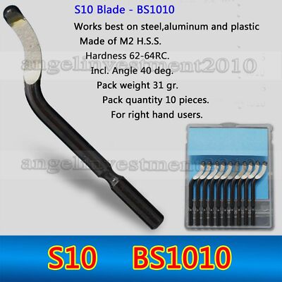 10 pieces Heavy Duty 3.2mm Swivel blade S10 BS1010 | eBay