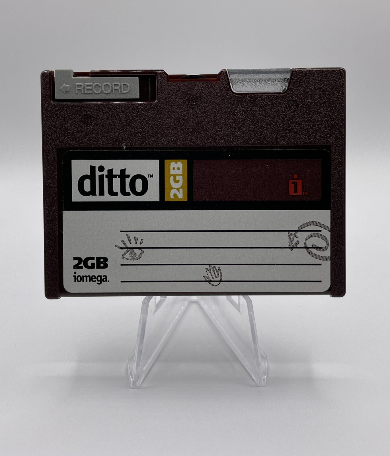 New Iomega Ditto 2GB Cartridge with the original plastic case. - La Paz ...