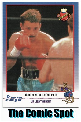 1991 KAYO ROUND ONE ~ BRIAN MITCHELL #150 ~ RC ROOKIE CARD ~ WBA BOXING ...
