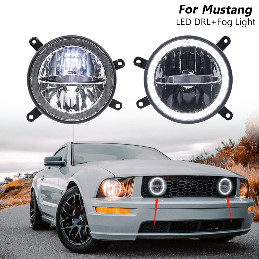 Mustang Halo Fog Lights Install | Shelly Lighting