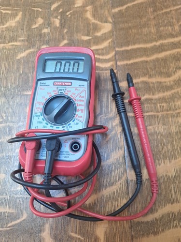 Craftsman Digital Multimeter 82140 Works Great Condition!! Includes ...