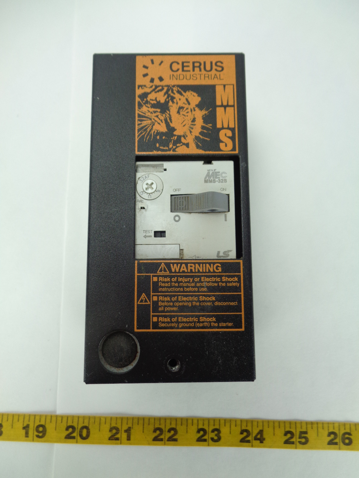 Cerus Industrial MMS MEC MMS-32S Manual Motor Start Switch in Metal ...