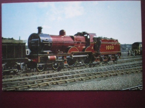 POSTCARD 4-4-0 COMPOUND LOCO NO 1000 | eBay