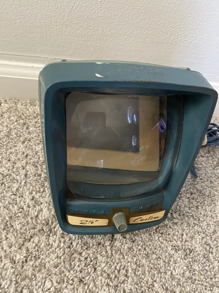 vtg bakelite 50s mini viewer opta vue 2 1/4 Looks Like mini Tv Slide ...