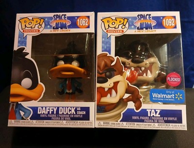 Daffy Duck As Coach #1062 and Taz #1092 Space Jam A new legacy funko ...
