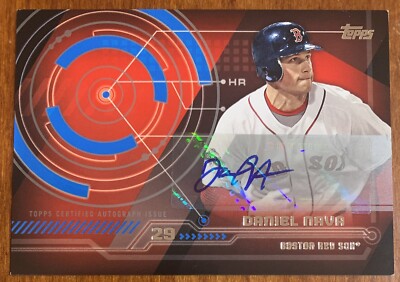 Daniel NAVA🔥2014 Topps Trajectory AUTO #TA-DN Red Sox | eBay
