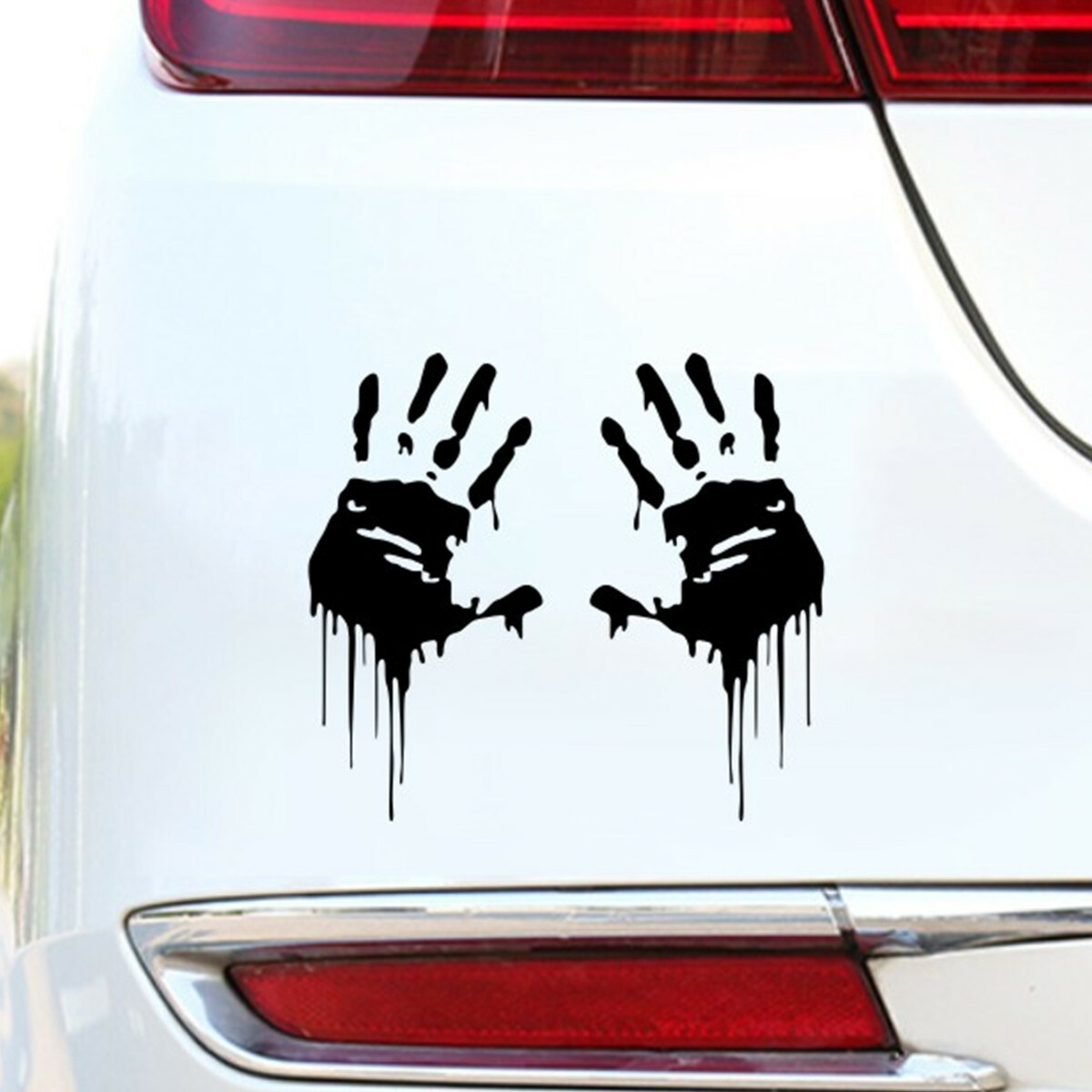 Zombie Hands Horror Rear Window Decal Sticker Pickup Truck Pickup