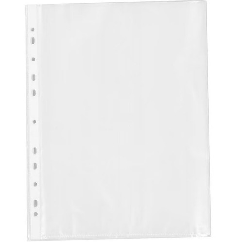 Pack Of 100 Sheet Protectors A4 Clear Plastic Sleeves Page Protectors ...