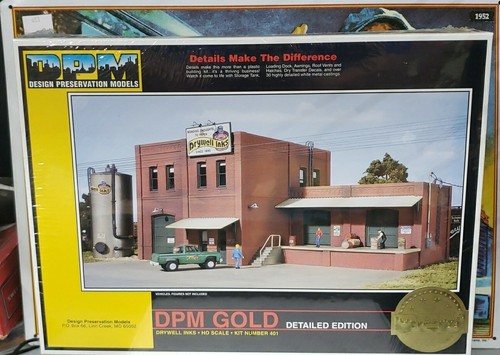 Design Preservation Models DPM Gold HO Scale Drywell Inks Kit #401 NISB ...