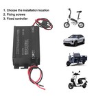 600W MPPT Boost Solar Controller 12-50V Input Step Up Controller New | eBay