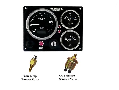 Yanmar Diesel Engine Marine instrument Panel Btype USA Made Magnetic ...