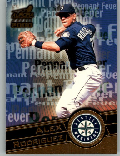 2000 Pacific Aurora Pennant Fever #18 Alex Rodriguez NM-MT Mariners | eBay