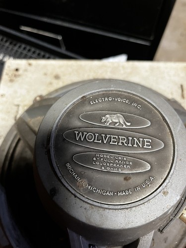 Wolverine by Electro-Voice LS-8 8” 8-ohm Full-Range Loudspeaker | eBay