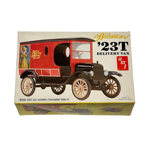 AMT '23T BUDWEISER DELIVERY VAN MODEL KIT 1:25 | eBay