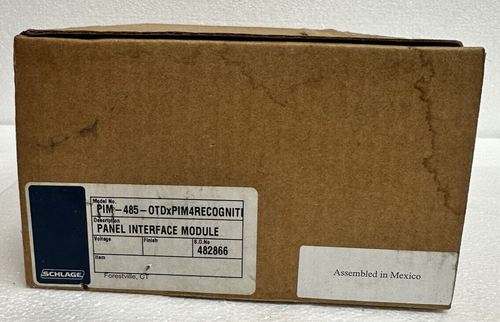 Schlage PIM400-485-RSI Panel Interface Module for Ad-400 Wireless ...