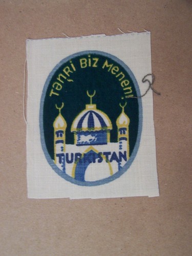 WW2 German shield sleeve insignia foreign badge FOR TURKISH VOLUNTEERS ...