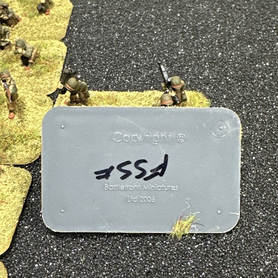 Battlefront FoW WWII USA 15mm Parachute Rifle Platoon Pack Lot Of 27 ...