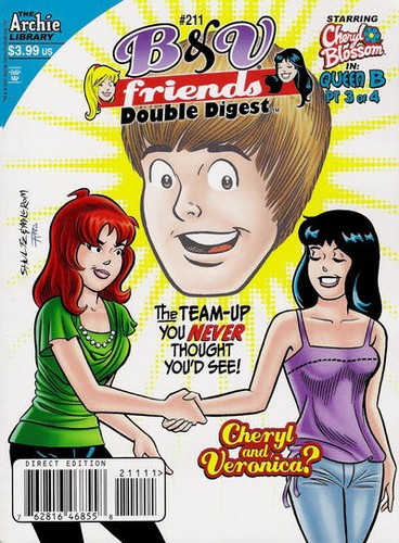 B And V Friends Double Digest #211 FN; Archie | Cheryl Blossom Betty ...