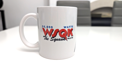 Stranger Things WSQK The Squawk Radio Station Mug | Gifts for Nerds ...