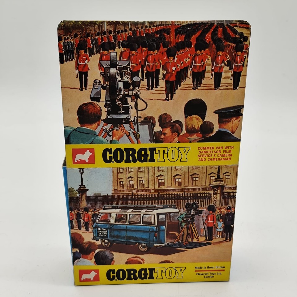 COMMER VAN WITH SAMUELSON FILM SERVICE CAMERA AND CAMERAMAN corgi 147 MODELLINO | eBay UK