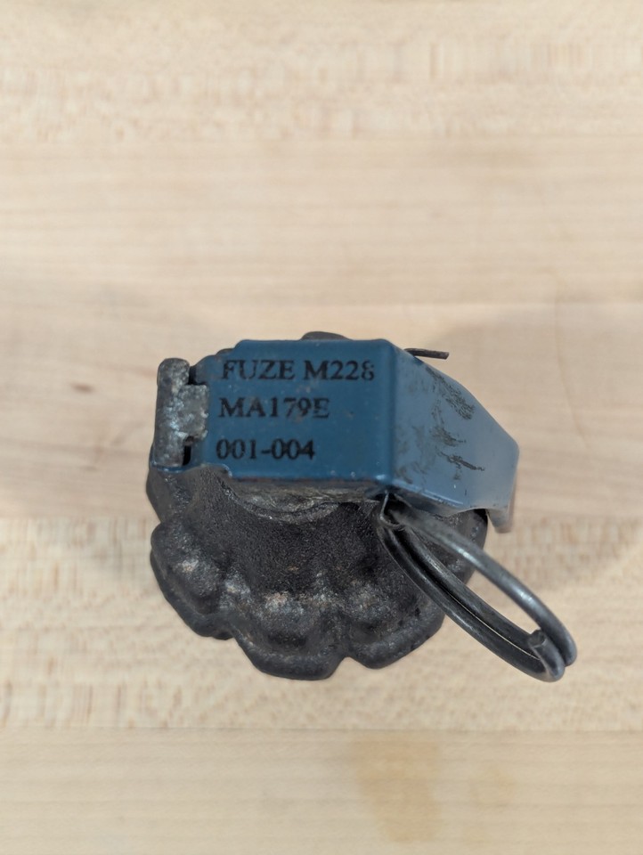 Vintage RFX US Military Practice Hand Grenade Training Fuze M228 | eBay