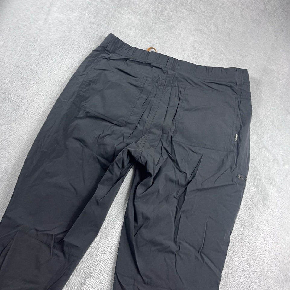 REI Co Op Trail Made Pants Womens 8 Black Lightweight Drawstring ...