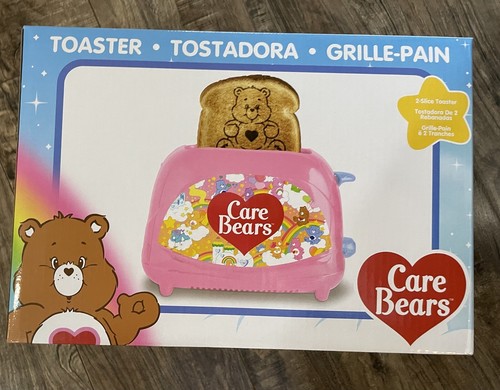 Care Bears Toaster Tenderheart Bear-Stamped Toast 2023 Hobby Lobby Rare ...