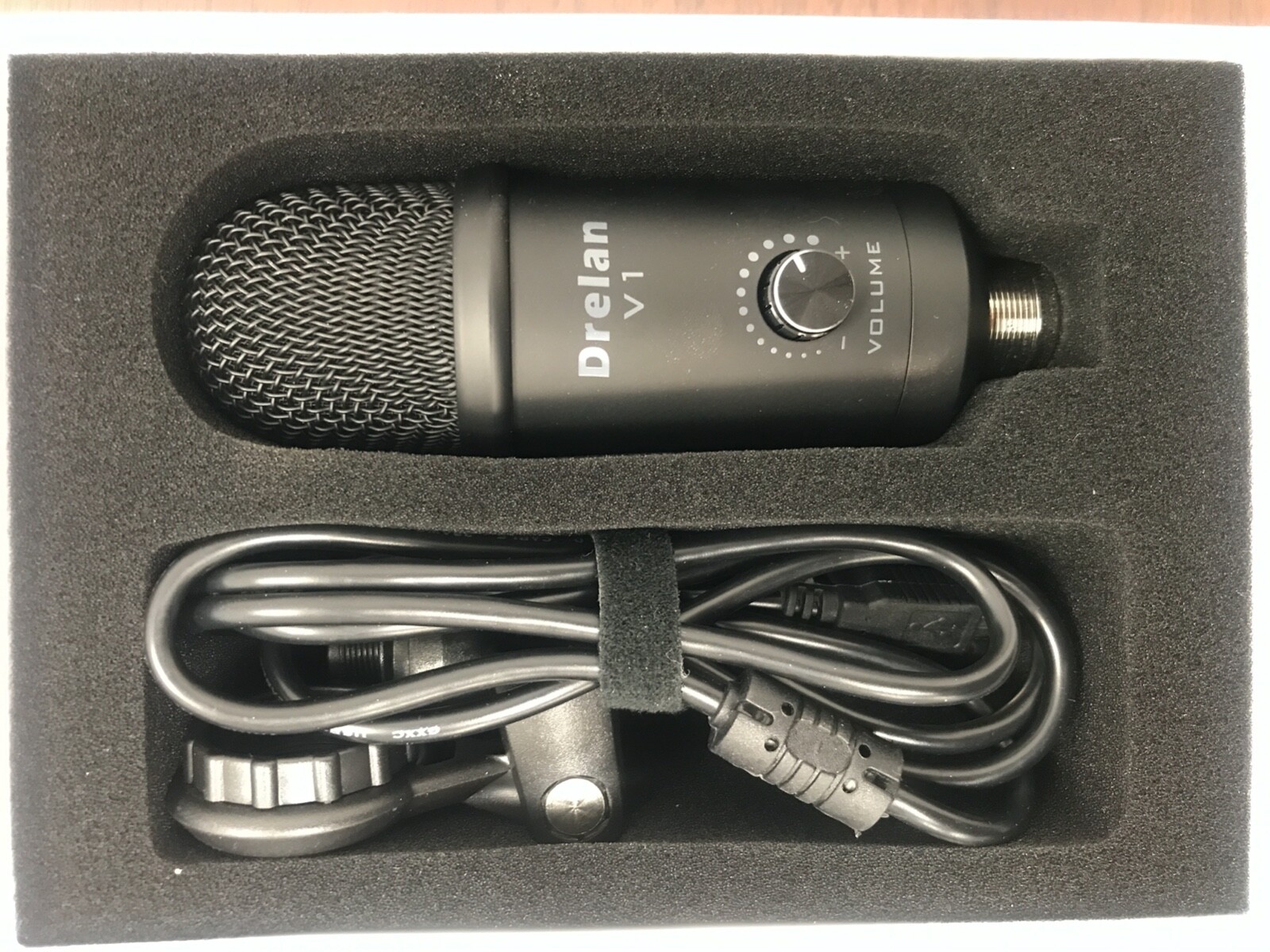 Drelan USB Microphone Condenser Desktop Computer Mic 192KHZ/24BIT NEW ...