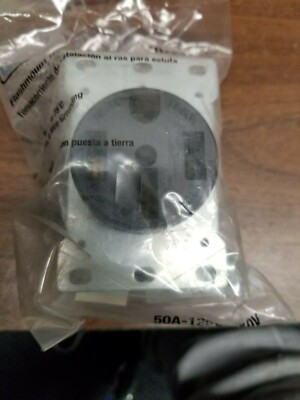 Range Stove Oven Outlet Receptacle 50A 125/250V Black 4 Wire Flush ...