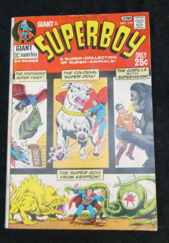 DC Comics Giant 64 Page Superboy #174 1971 | eBay