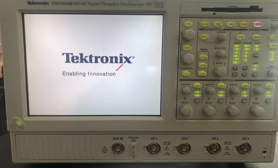 Tektronix TDS5054B-NV-AV Digital Phosphor Oscilloscope 500MHz 5 GS/s | eBay