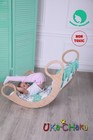 Montessori Child Rocking Bed, Wooden Rocking Play, Wooden Rocking Chair ...
