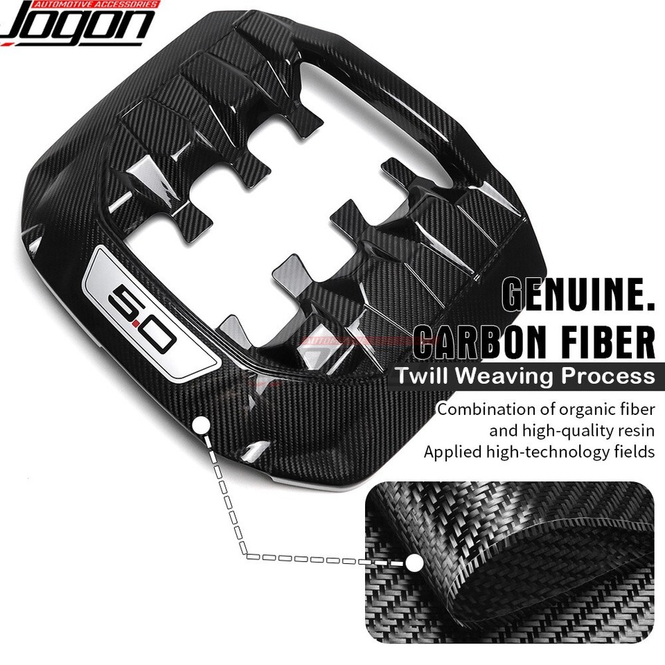 Replace For Ford Mustang S650 GT Dark Horse 2024-25 Real Carbon Engine ...