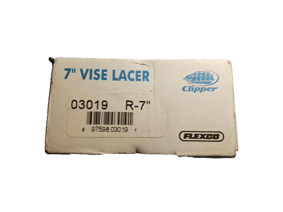 Clipper 7" VISE LACER Belt Repair Splice Tool Baler Continuous Lacing ...