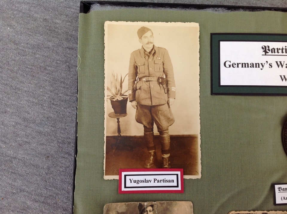 WWII Partisans War Against Germany Collectibles in Display Box | eBay