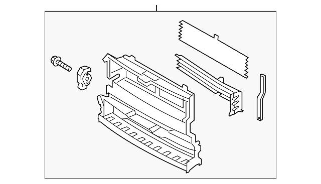 Lincoln Ford OEM 15-16 MKZ Radiator-grille Shutter FP5Z8475A for sale ...